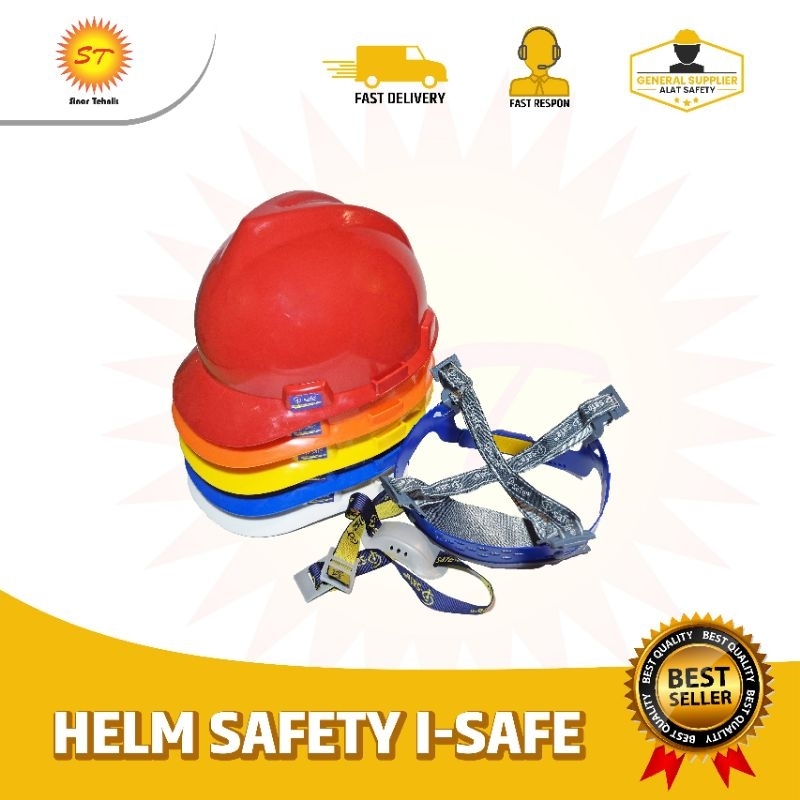 Jual Helm Safety I-Safe SNI (Tali Biasa) | Shopee Indonesia