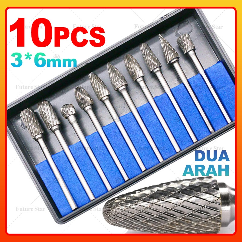 Jual Mata Bor Tuner 10pcs Cuner Porting Isi Lengkap Mini Grinder Set ...
