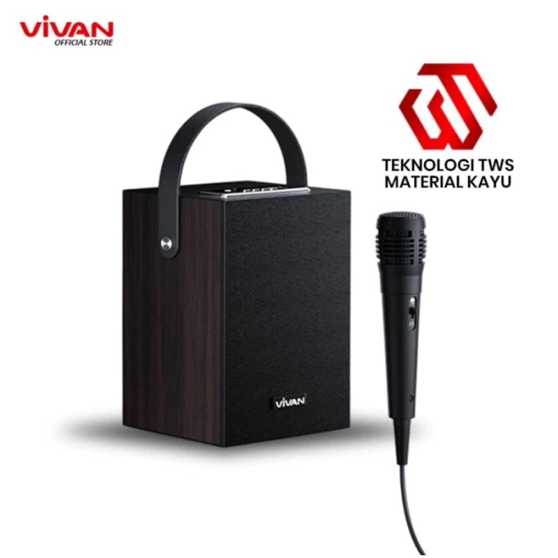Jual Vivan VS35 Speaker Karaoke Bluetooth 5.3 Wireless TWS Connect ...