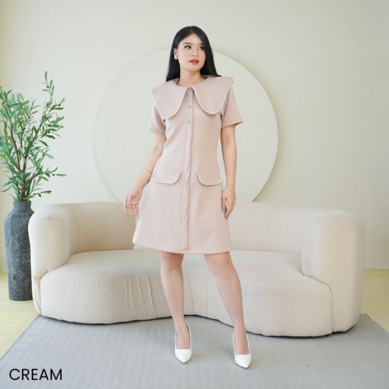 Jual Ivana dress | gaun mewah wanita | outfit pesta dan kerja | bahan ...