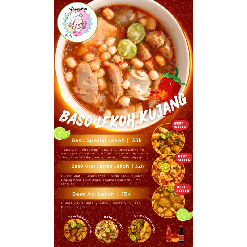 Jual Baso Lekoh Kujang | Baso Misdaseum khas garut | Ladana Meuni ...