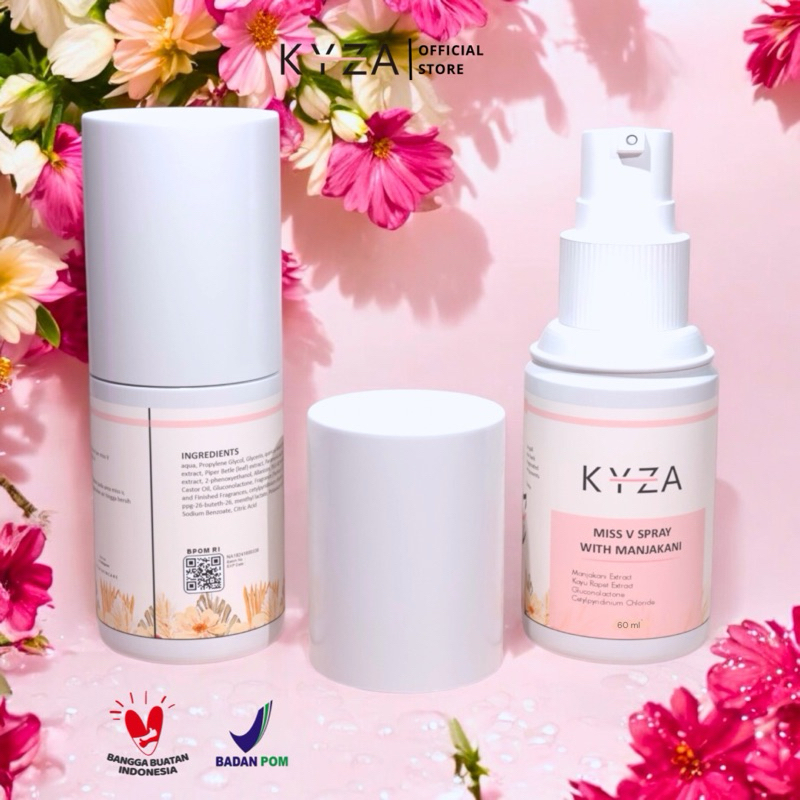 Jual [READY] KYZA Miss V Spray With Manjakani 60 ml | Shopee Indonesia