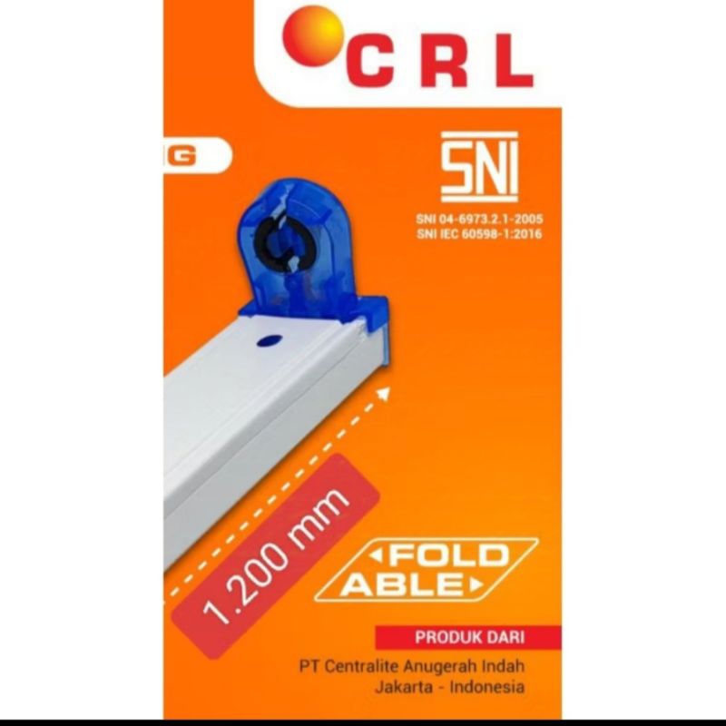 Jual Kap Fitting Lampu TL Led CRL cocok untuk lampu TL T8 | Shopee ...