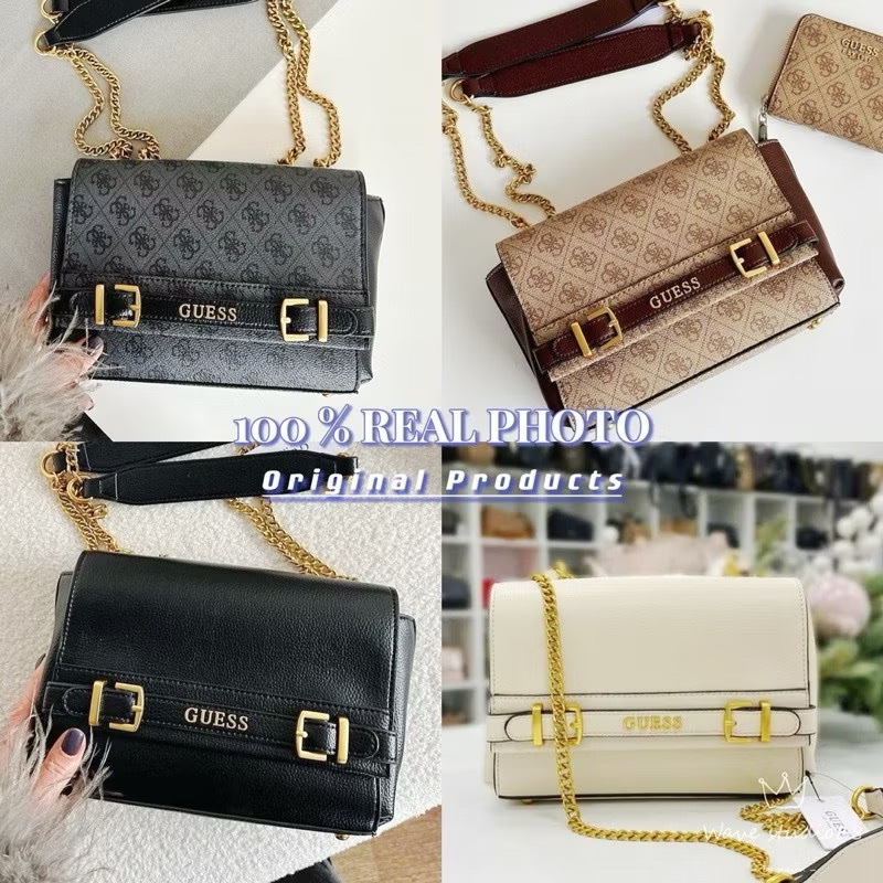 Jual Guess Factory Giully Mini Convertible flap Crossbody Sling bag ...