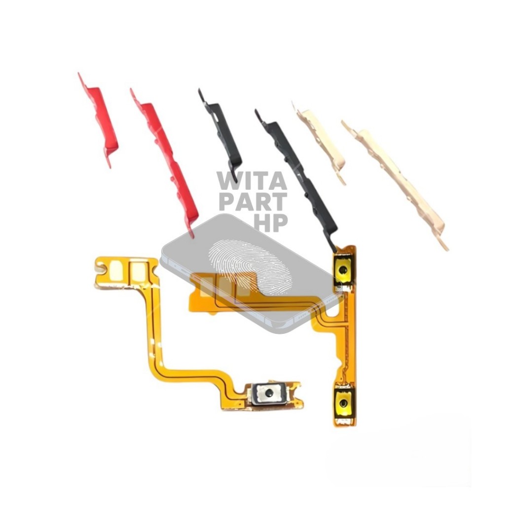 Jual PERNIK/KEYPAD + FLEXIBLE ON OFF VOLUME OPPO F5 F5 YOUTH TOMBOL ...