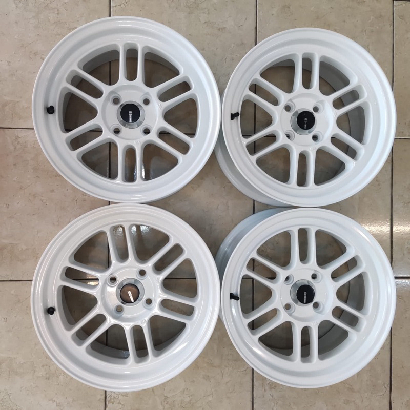Jual VELG ENKEI RPF1 face2 Ring 15 Lebar 7 Et40 Warna Putih 4pcs ...