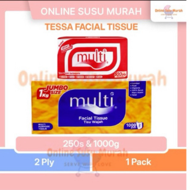 Jual MULTI TISSUE 1000gr | Shopee Indonesia