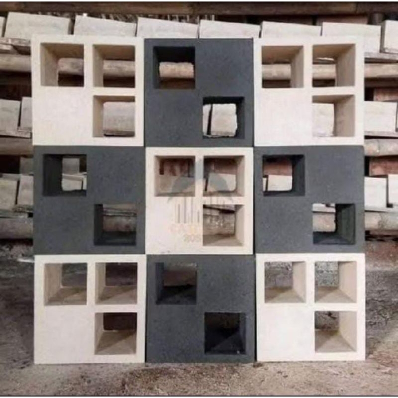 Jual roster minimalis motif dadu anti tampias lubang angin | Shopee ...