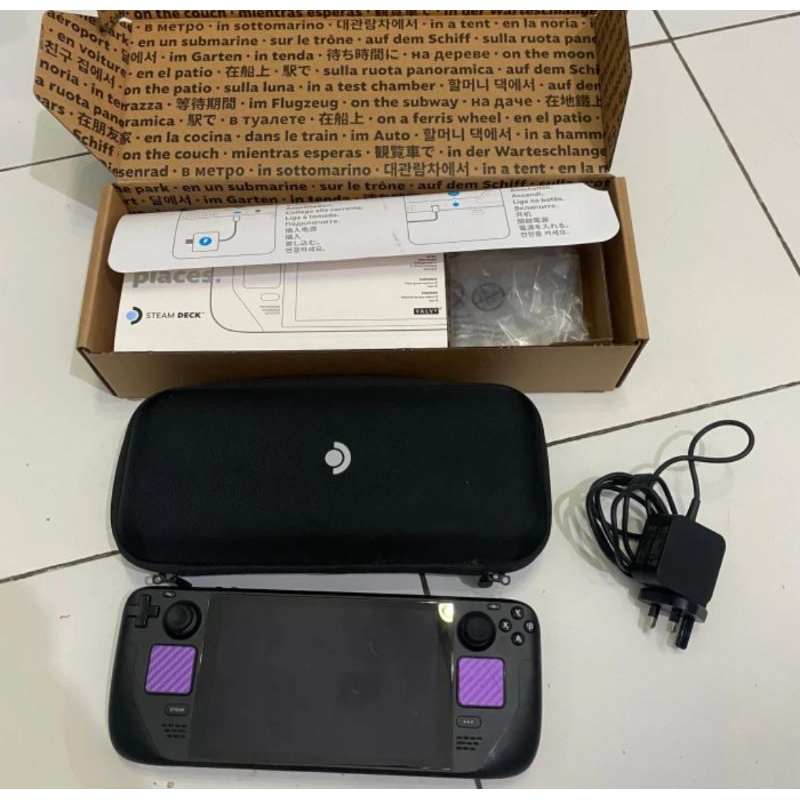 Jual STEAMDECK STEAM DECK 512GB MULUS LENGKAP BATTERY HEALTH 100% ...