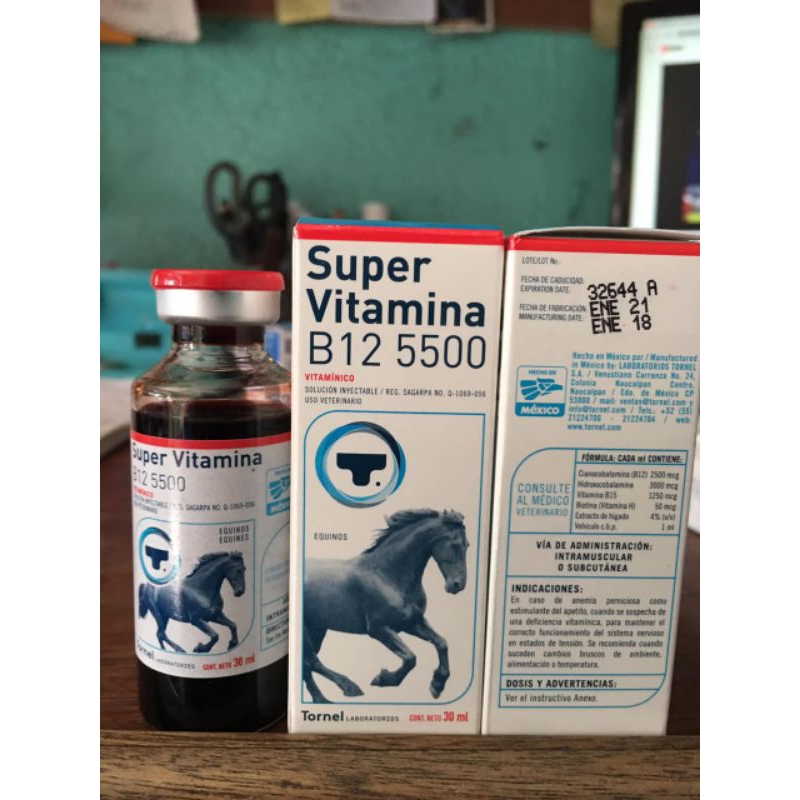 Jual SUPER VITAMIN B12 5500, Supervitamina, Super vitamina Kuda Sehat ...
