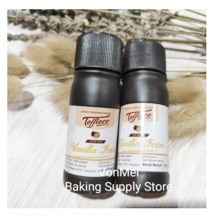 Jual TOFFIECO Perisa Perasa Vanilla Cream Vanila Krim Essence Flavour ...