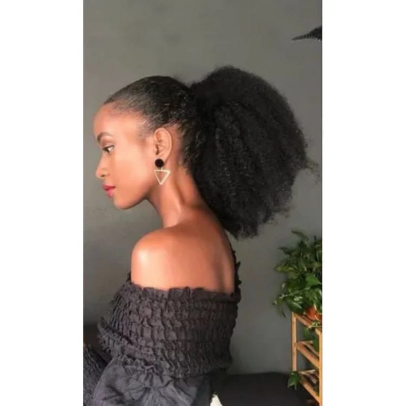 Jual RAMBUT SAMBUNG AFRO CURL RAMBUT SAMBUNG KINKY KERITING RAMBUT OVER ...