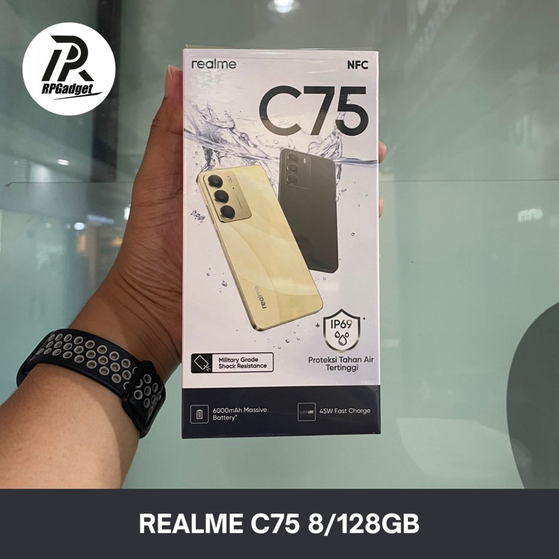 Jual Realme C75 NFC 8/128Gb 100% Ori Garansi Resmi Indonesia (TERBARU) | Shopee Indonesia
