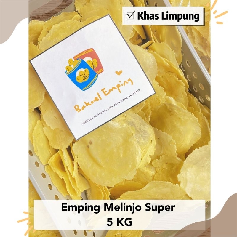 Jual Emping Melinjo Mentah Khas Limpung 5KG | Shopee Indonesia