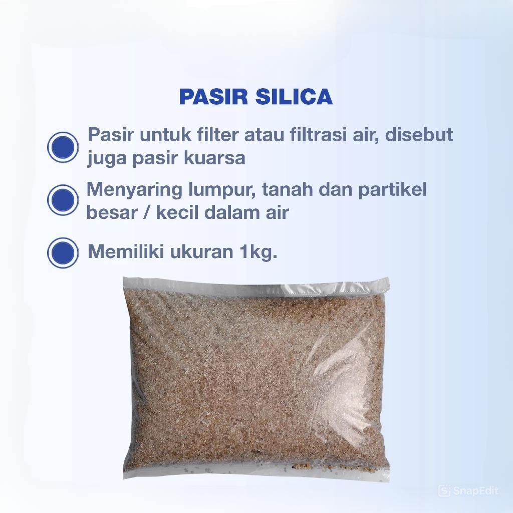 Jual Pasir Silica / Pasir Kuarsa / Media Filter Air 1 kg | Shopee Indonesia