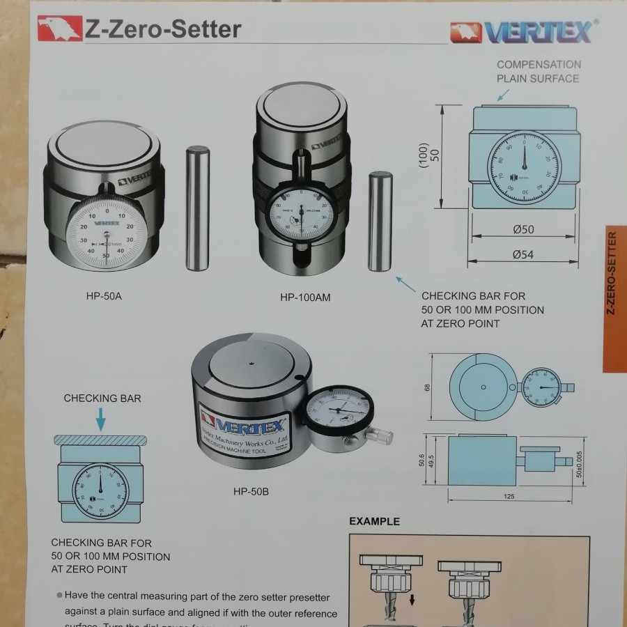 Jual Vertex Z zero setter HP-50AM | Shopee Indonesia