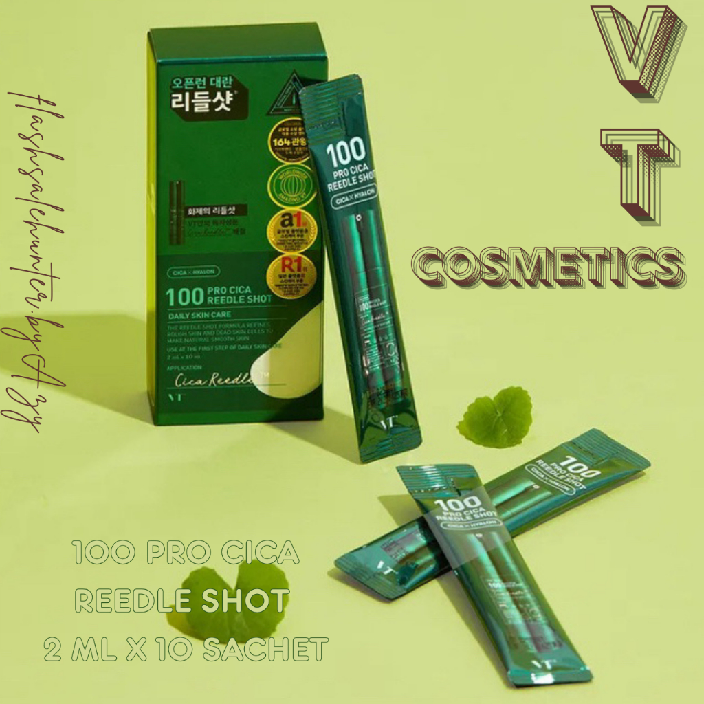 Jual VT Cosmetics Pro Cica Reedle Shot 100 serum 2 ml x 10 sachet ...