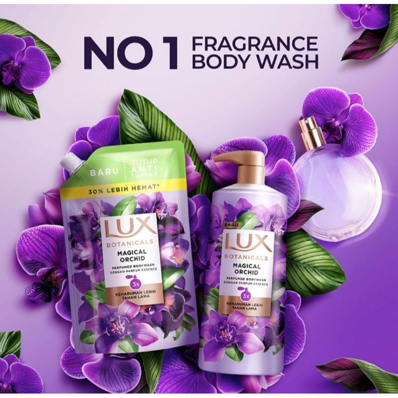Jual Lux Botanicals Magical Orchid Sabun Mandi Cair Refill 825 ml | Shopee Indonesia