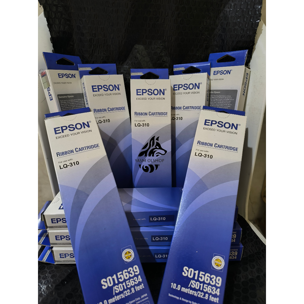 Jual Pita Epson LQ-310 ( Rumah+pita) / Ribbon Cartridge LQ310 | Shopee ...