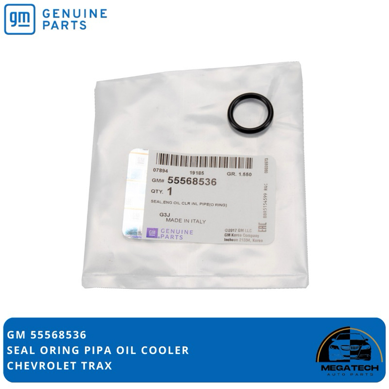 Jual SEAL ORING PIPA OIL COOLER CHEVROLET TRAX ORIGINAL GM 55568536 ...
