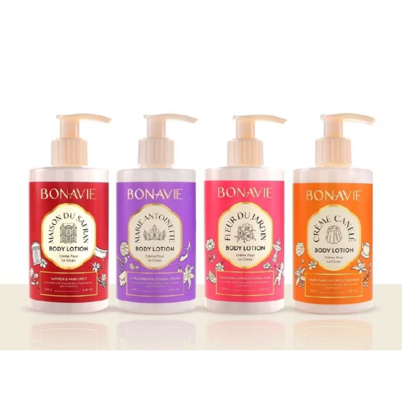 Jual BONAVIE Brightening Moisturizer Body lotion cream 250ml - krim ...