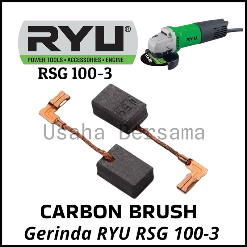Jual RYU BROSTEL GERINDA RYU RSG100-3 / CARBON BRUSH GRINDA GERINDA RYU ...
