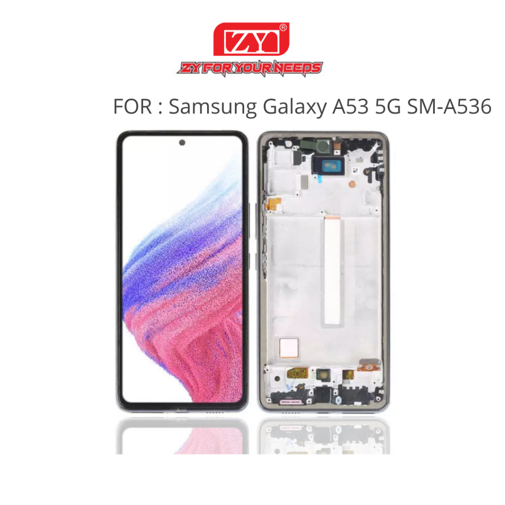 Jual ZY LCD Samsung Galaxy A53 5G SM-A536 OLED With Frame Fullset ...