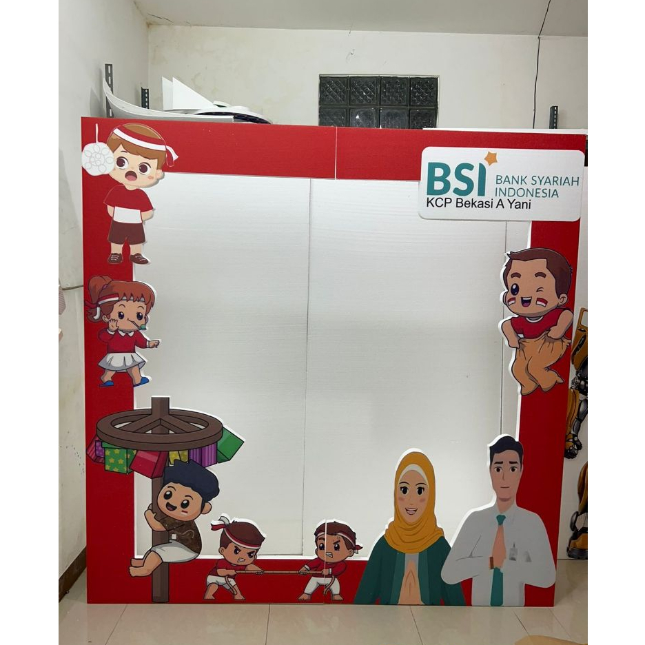 Jual custom photo booth / photo frame styrofoam dekorasi ulang tahun ...
