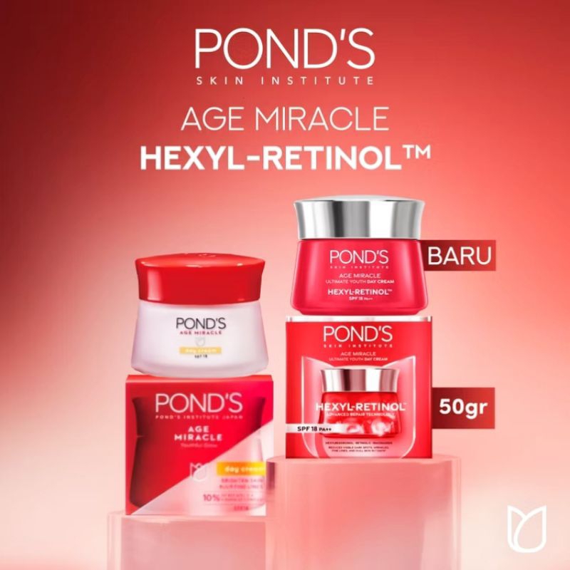 Jual Ponds Age Miracle Day Cream 9g | Shopee Indonesia