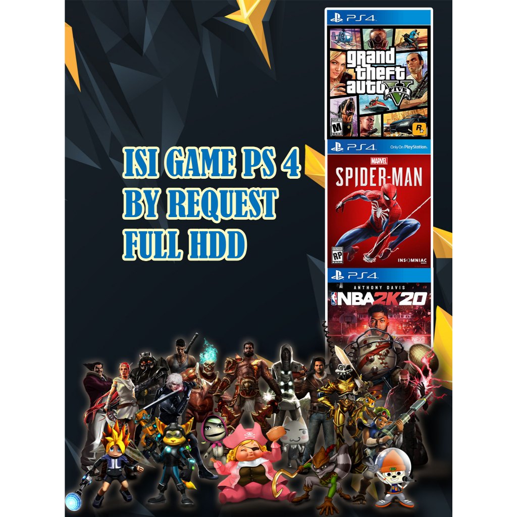Jual Isi Game PS4 Full Game Favorit by Request | Shopee Indonesia
