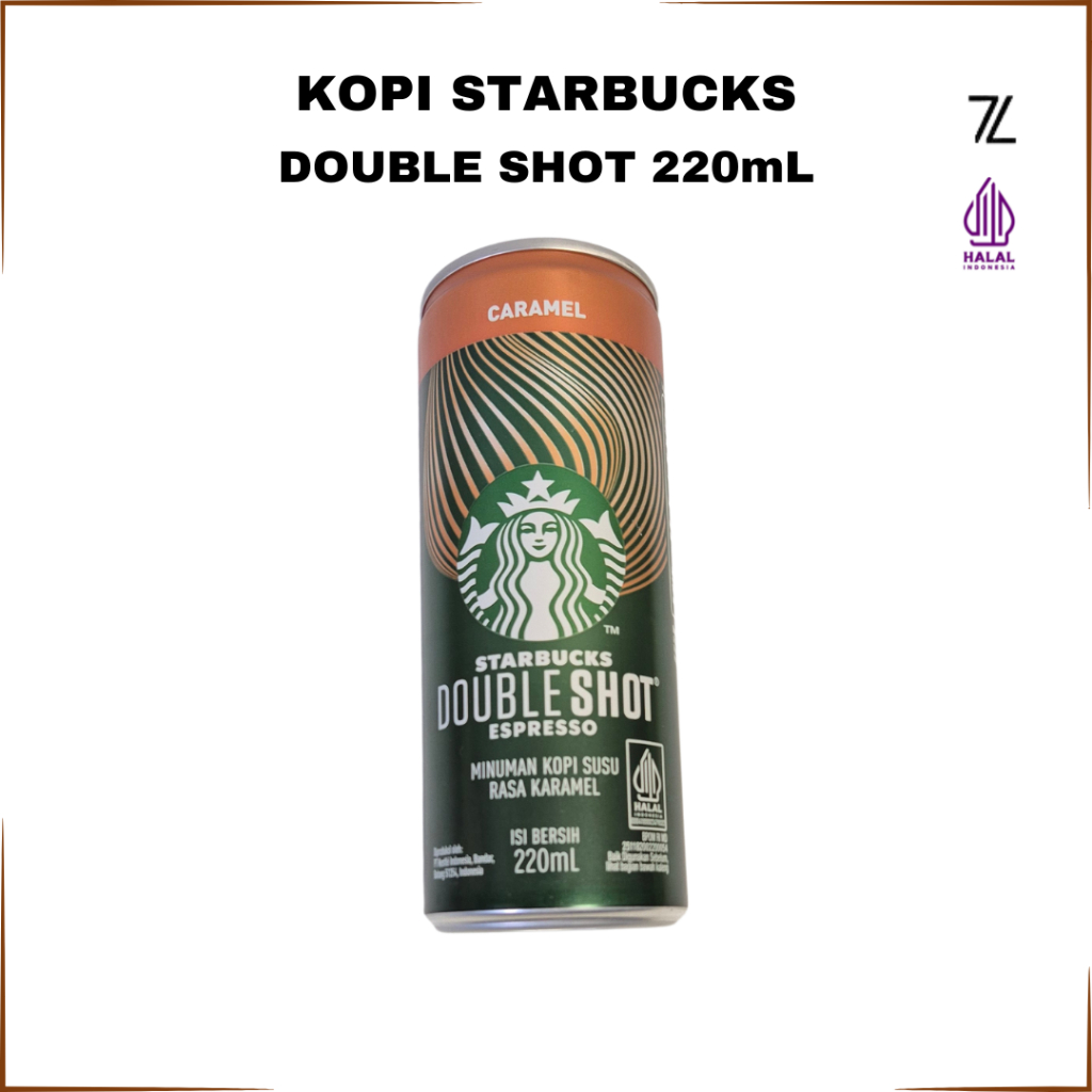 Jual Kopi Starbucks Double Shot Espresso Caramel Kaleng 220mL - Minuman ...