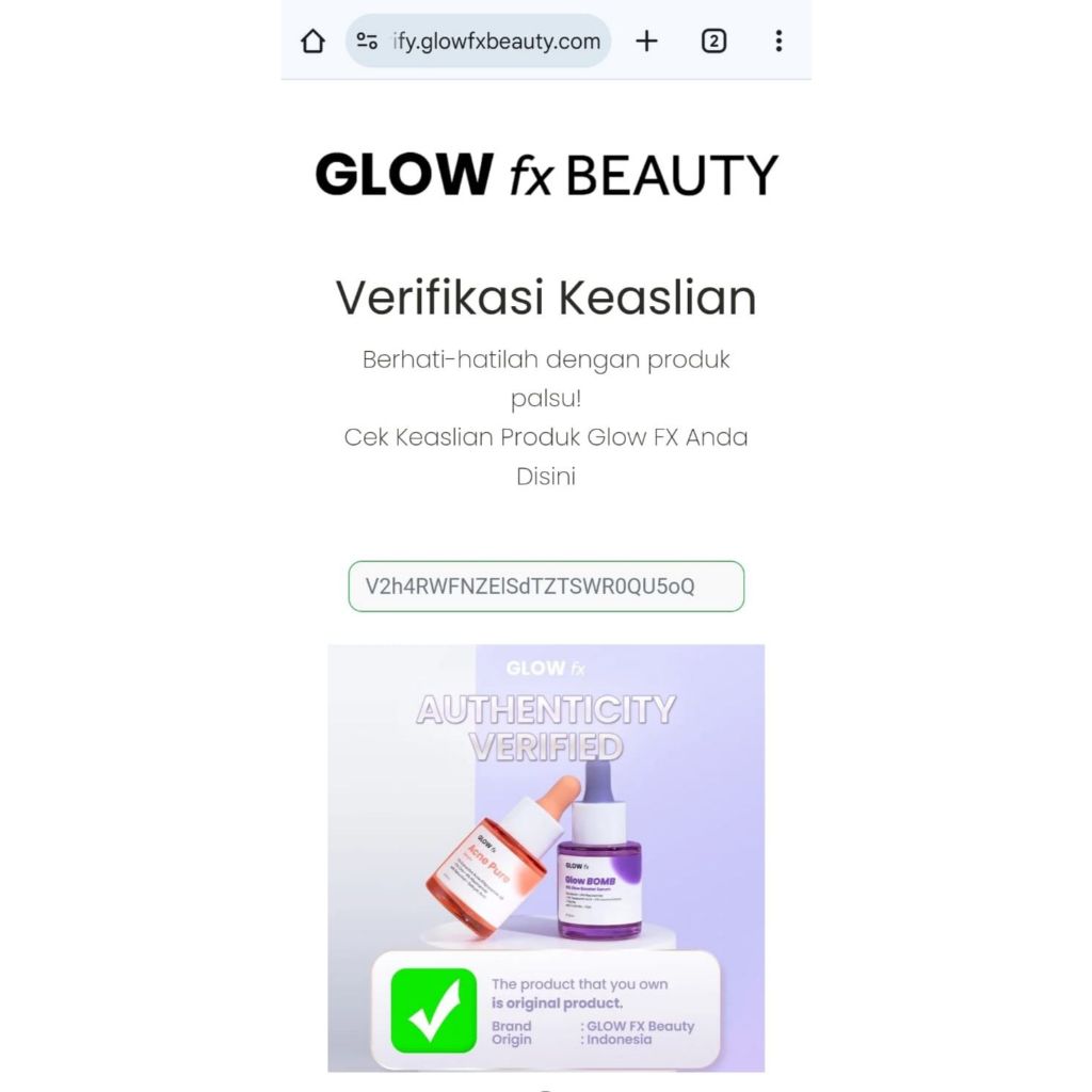 Jual (ADA BUNDLING!!) GLOWFX Glow fx Serum Series | Glow Bomb Serum ...