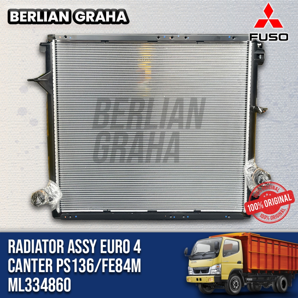 Jual Radiator Canter Euro 4 PS136/FE84M Original Mitsubishi | ML334860 ...