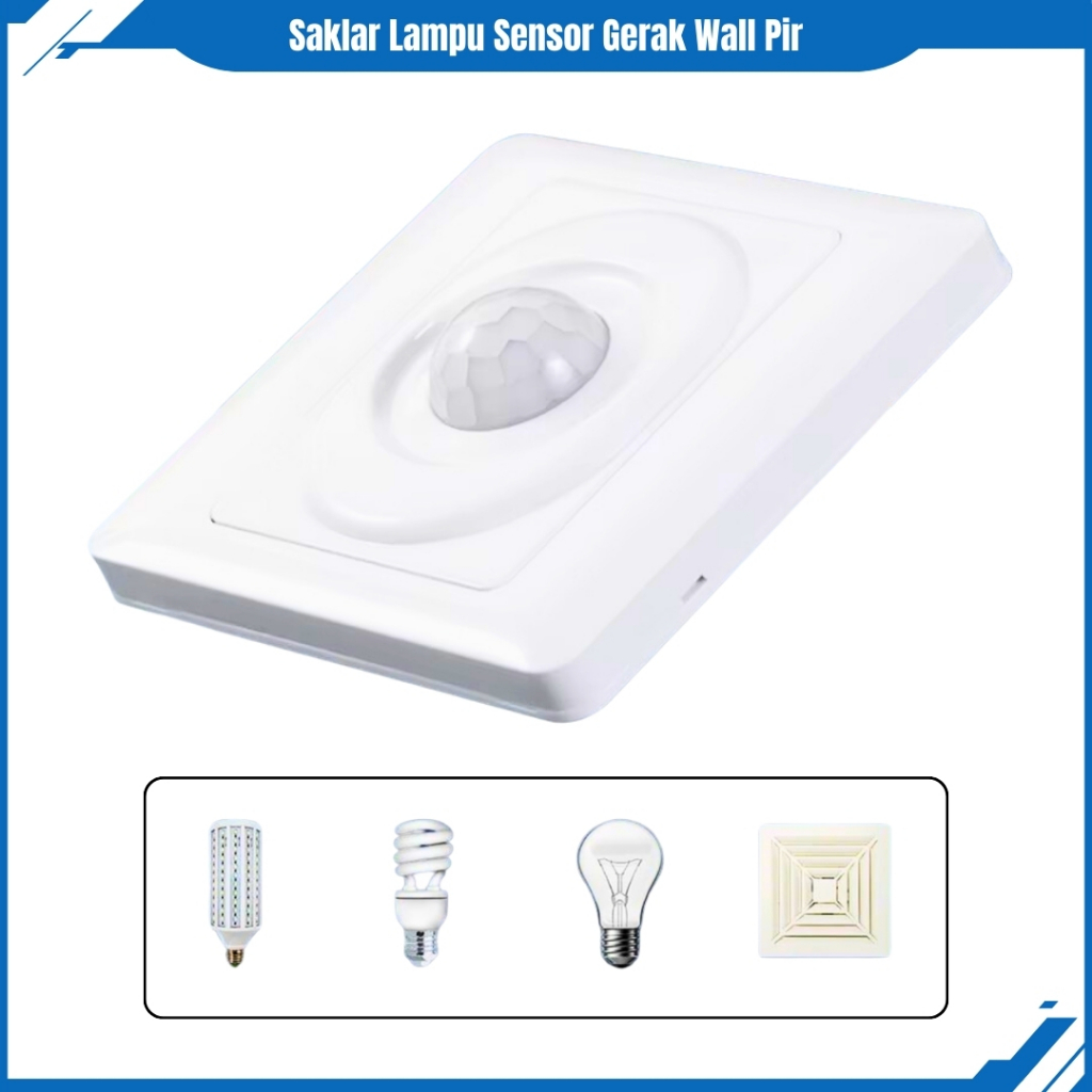 Jual Saklar Dinding Sensor Gerak Wall Pir Saklar Lampu Saklar Tembok ...