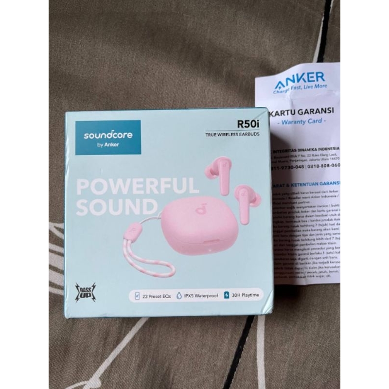 Jual New Soundcore by Anker R50i pink | Shopee Indonesia