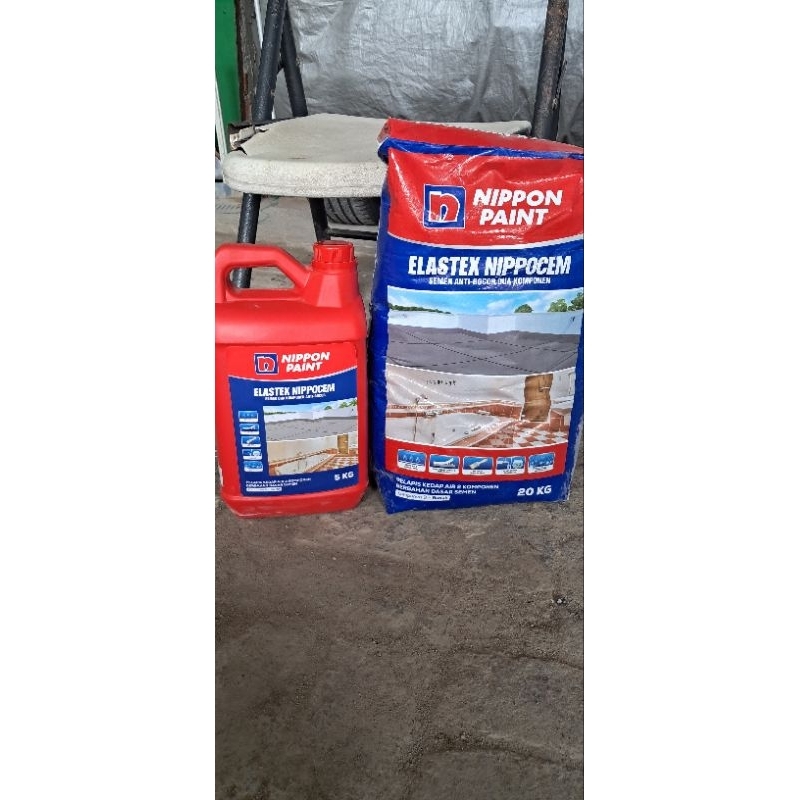 Jual Elastex nippocem dan nippocem plus waterproofing 2 komponen ...