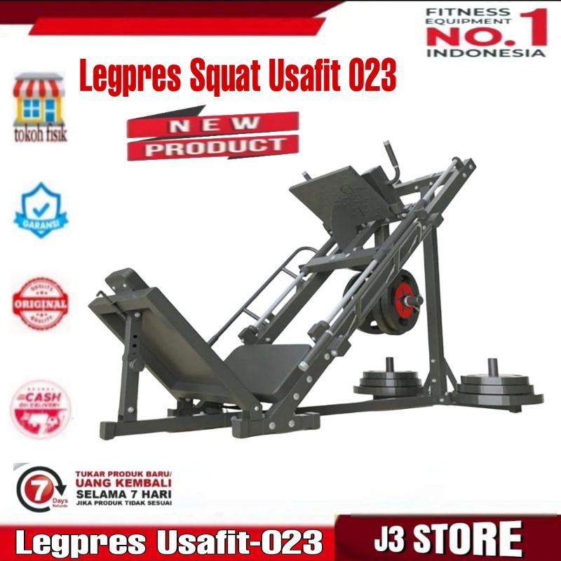 Jual Usafit-leg press Squat Uf-023(Original) leg pres gym|Alat Olahraga ...