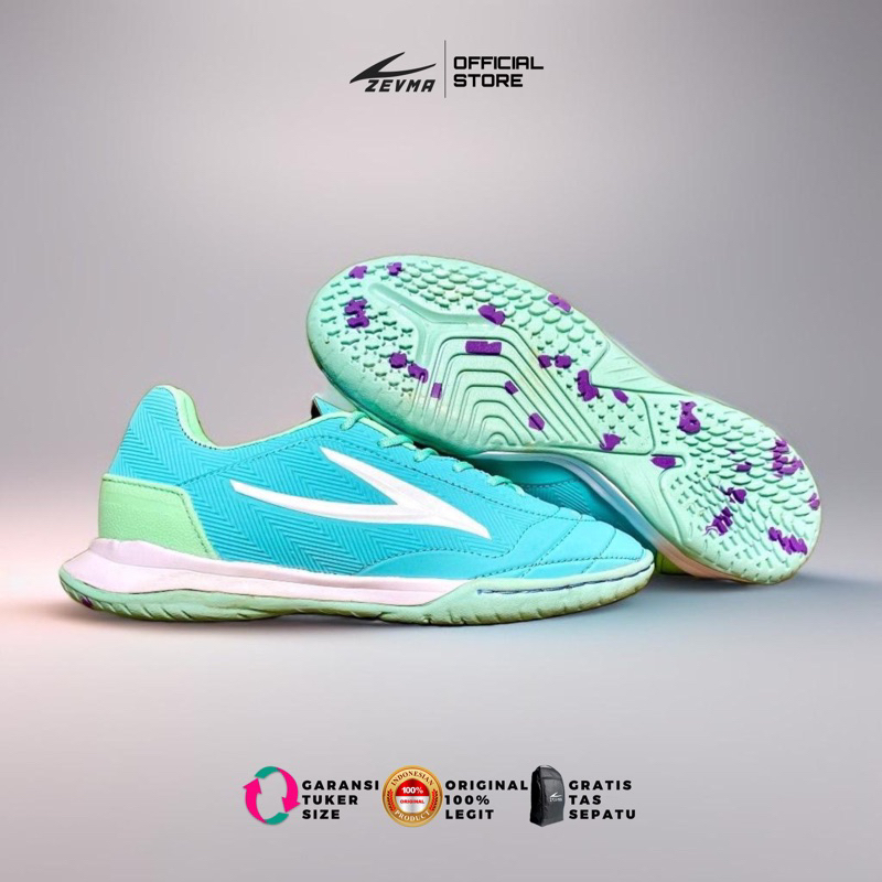 Jual Zevma Sepatu Futsal Panthera Pro.2 - Tosca White | Shopee Indonesia