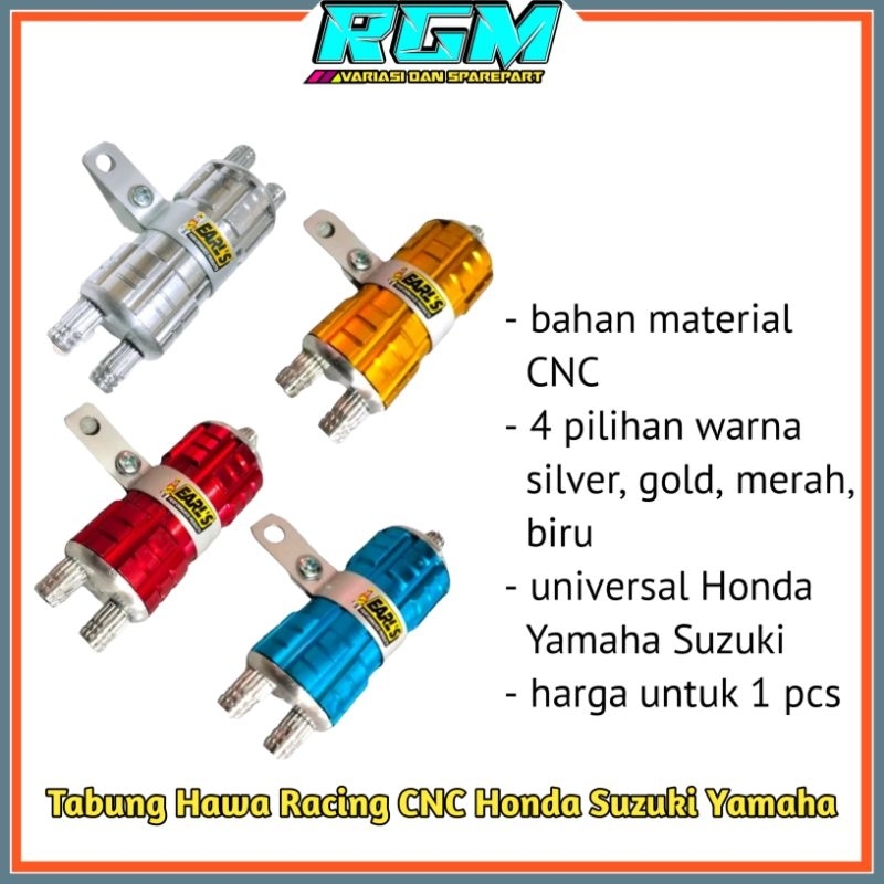 Jual Tabung Hawa Racing CNC 4 Pilihan Warna | Shopee Indonesia