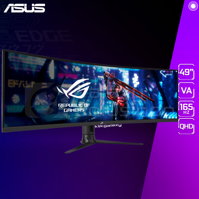 Jual ASUS ROG Strix XG49WCR 49 Inch VA 2K QHD 165Hz CURVED Gaming ...