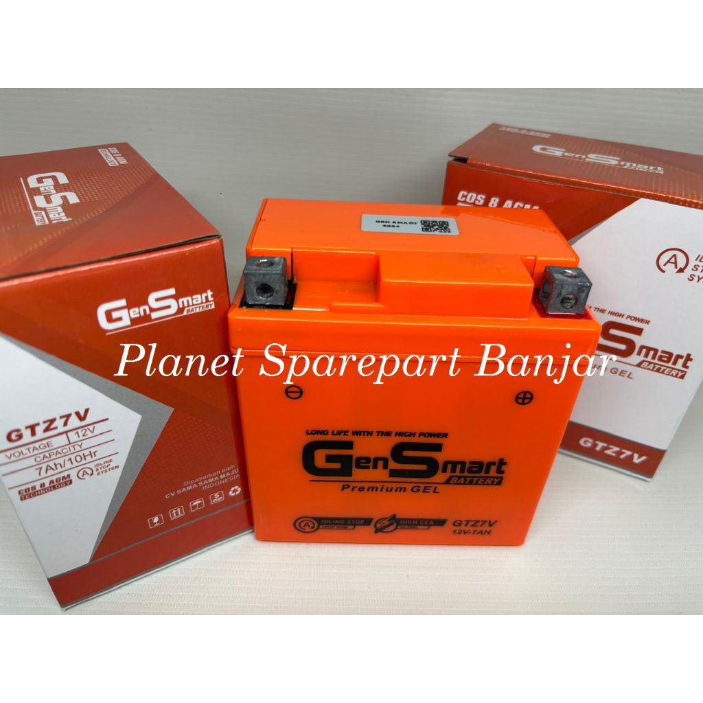 Jual Aki Premium GS Motor GTZ 7V Yamaha N Max / Aerox / Primavera / Liberty / KLX 150 / KLX 250 ...