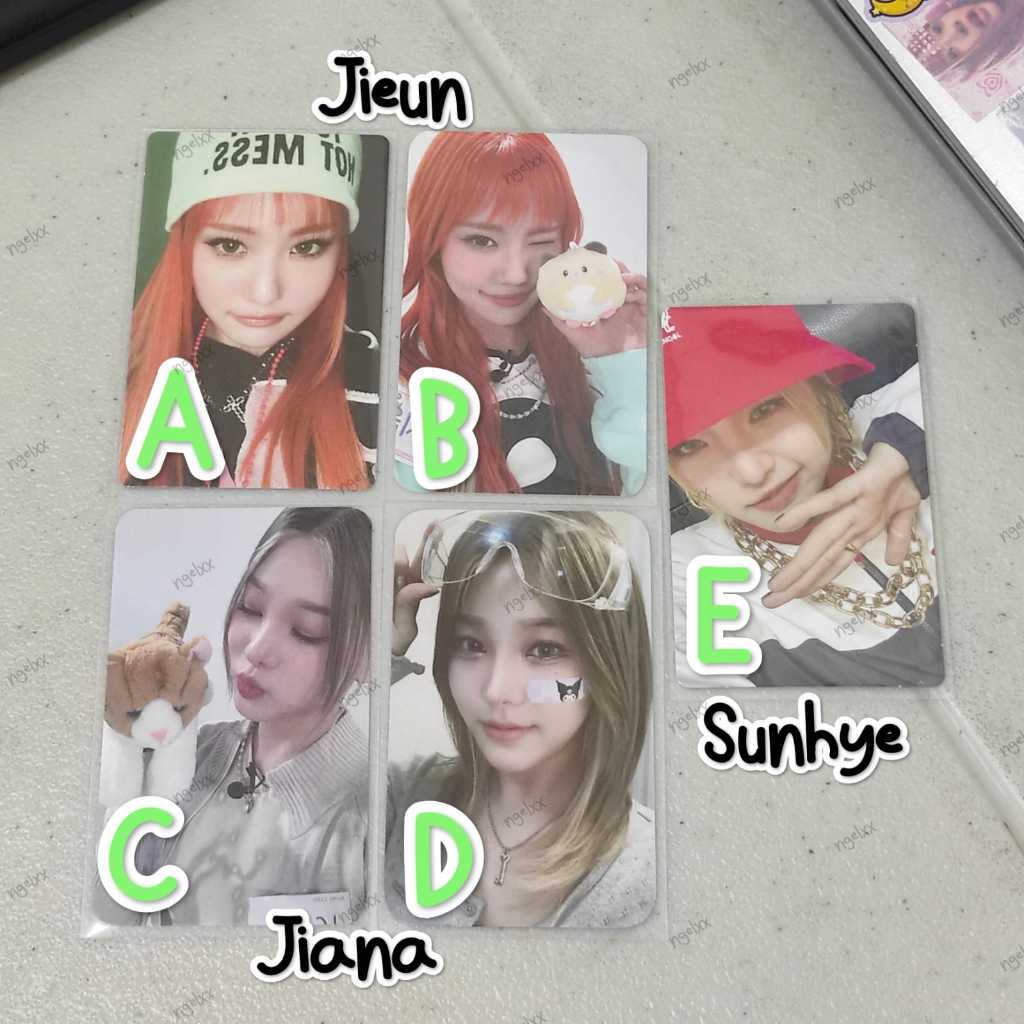 Jual (READY) JIEUN • JIANA • SUNHYE YOUNG POSSE XXL & ATE THAT PC ALBUM ...