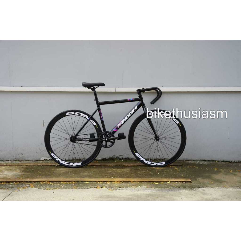 Jual Sepeda Balap Roadbike Fixie 1 Speed Police Toronto FX Pandora By ...