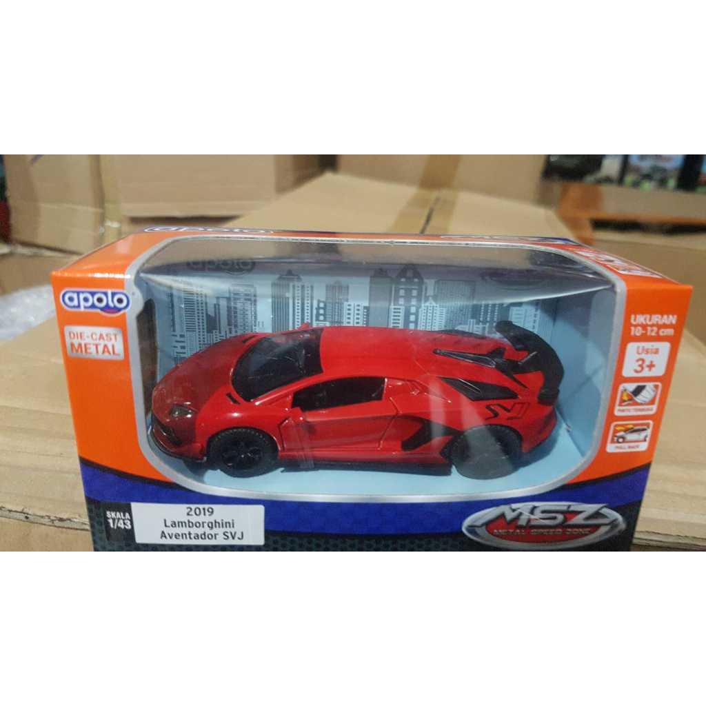 Jual Mainan anak Diecast Apolo Lamborghini SVJ 2019 mainan anak ...