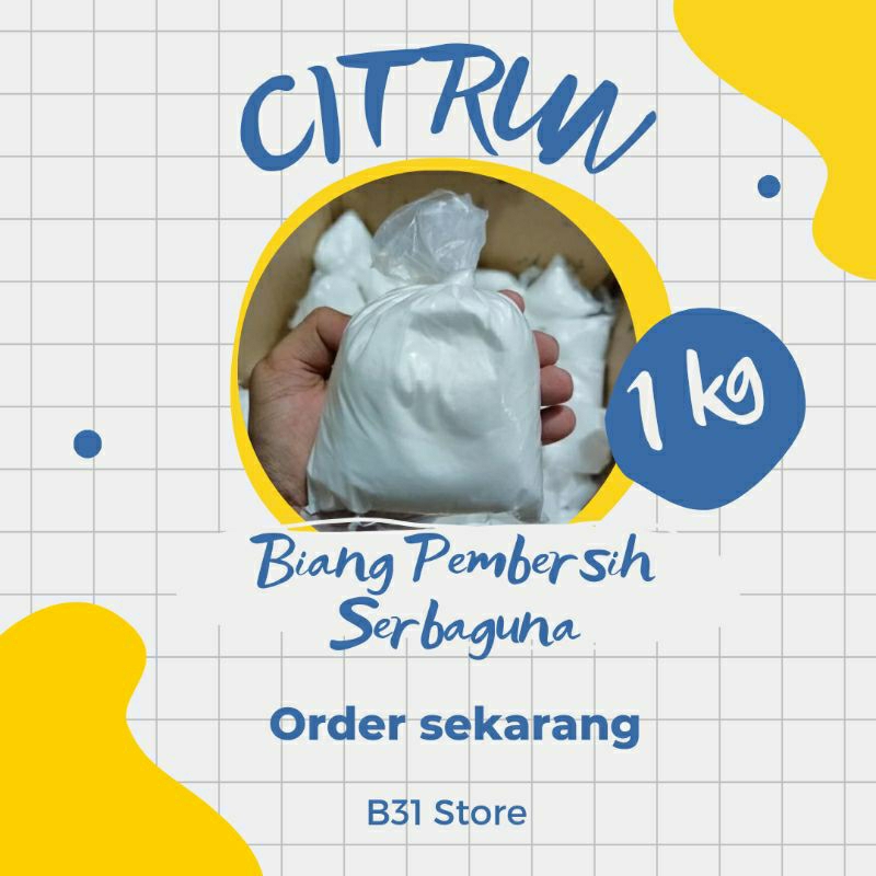 Jual Citrun Biang 1 Kg Pembersih Serbaguna Kemasan Repack civid acid ...