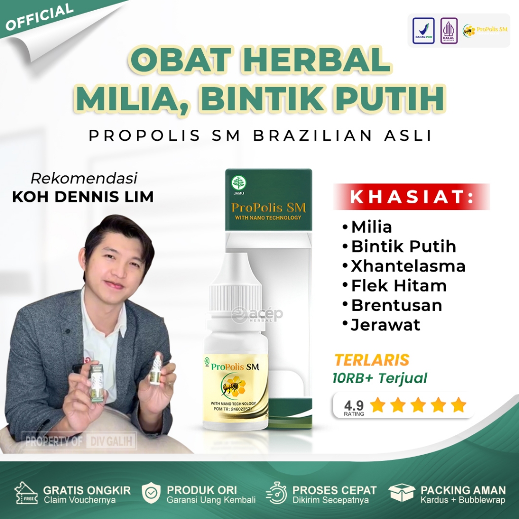 Jual Obat Milia Di Bawah Kelopak Mata, Bintik Putih, Bercak Putih ...