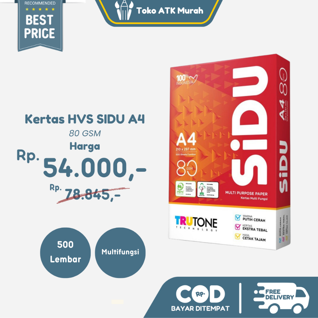 Jual Kertas Hvs A4 80 Gram Terlengkap & Harga Terbaru Mei 2026 | Shopee ...