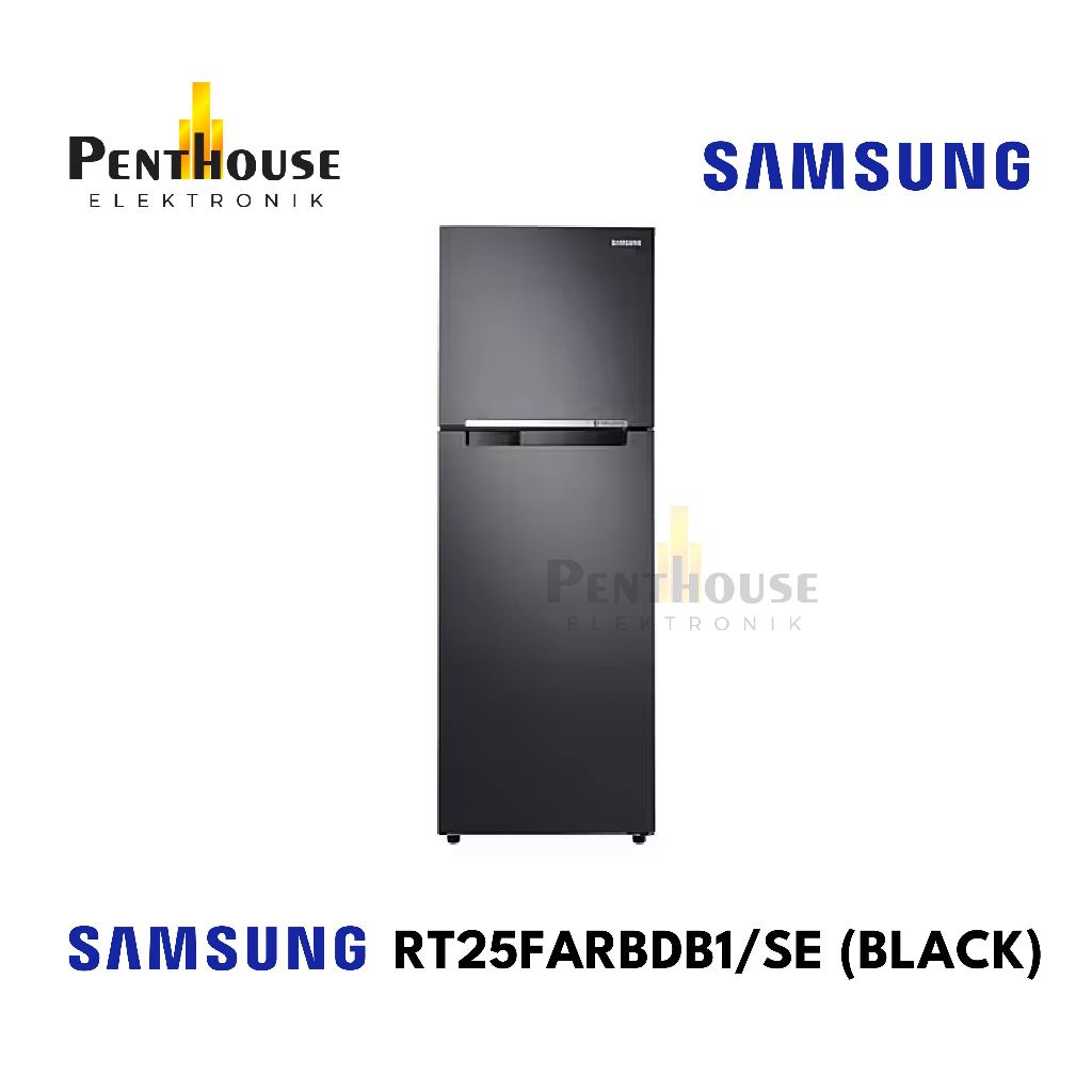 Jual Samsung Kulkas 2 Pintu RT25FARBDB1/SE (BLACK) Digital Inverter 255L RT25 | Shopee Indonesia