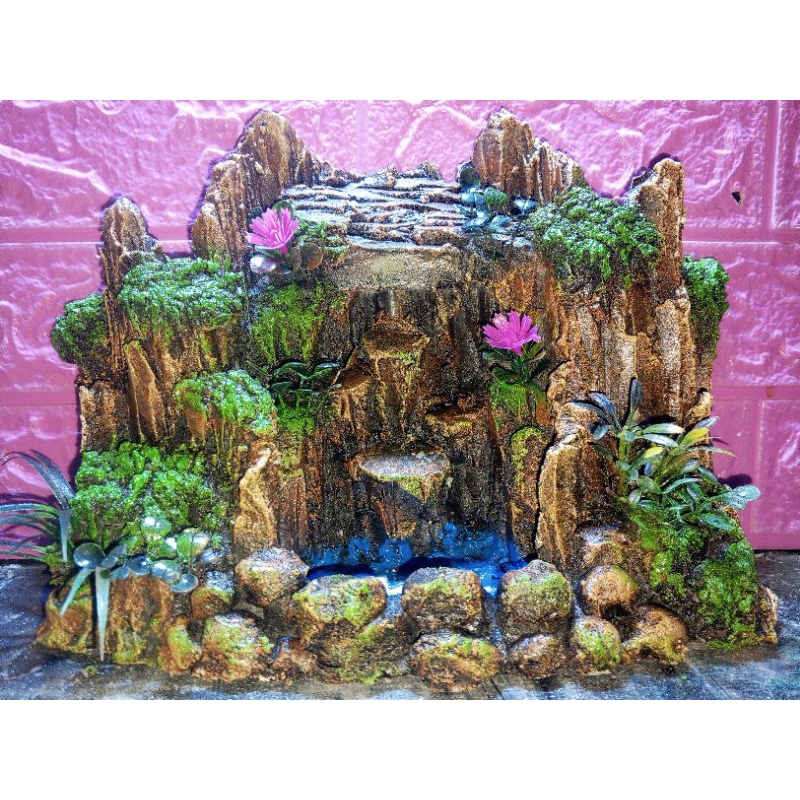 Jual Tebing air terjun taman mini aviary jvr20 | Shopee Indonesia