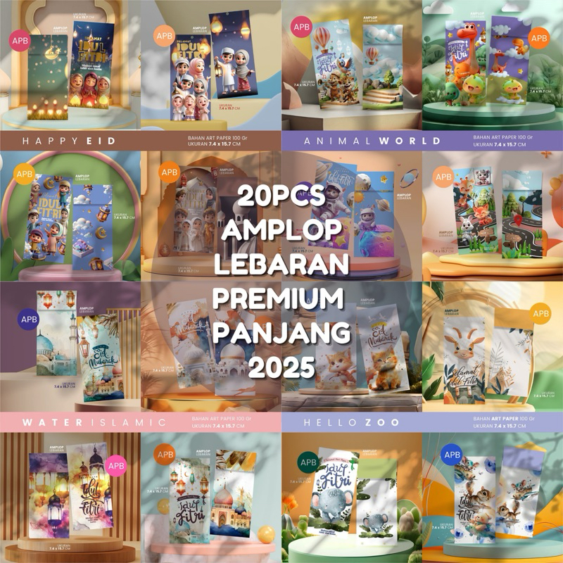 Jual Isi 20PCS Amplop Angpao Lebaran AESTHETIC IDUL FITRI PANJANG 2025i | Shopee Indonesia